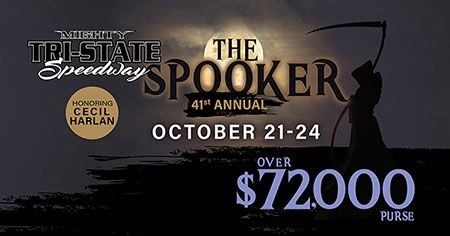 41st Annual Spooker Honoring Cecil Harlan - Tri-State Speedway